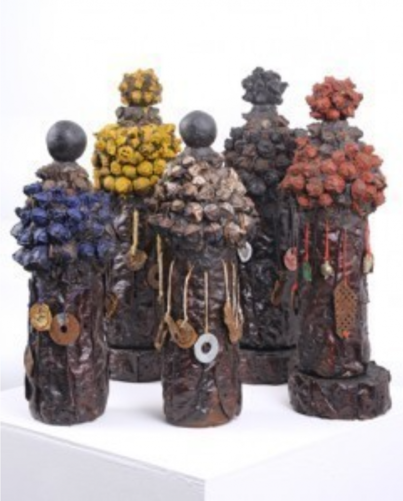Anne Bouie - The Four Directions Ensemble: a set of five vessels