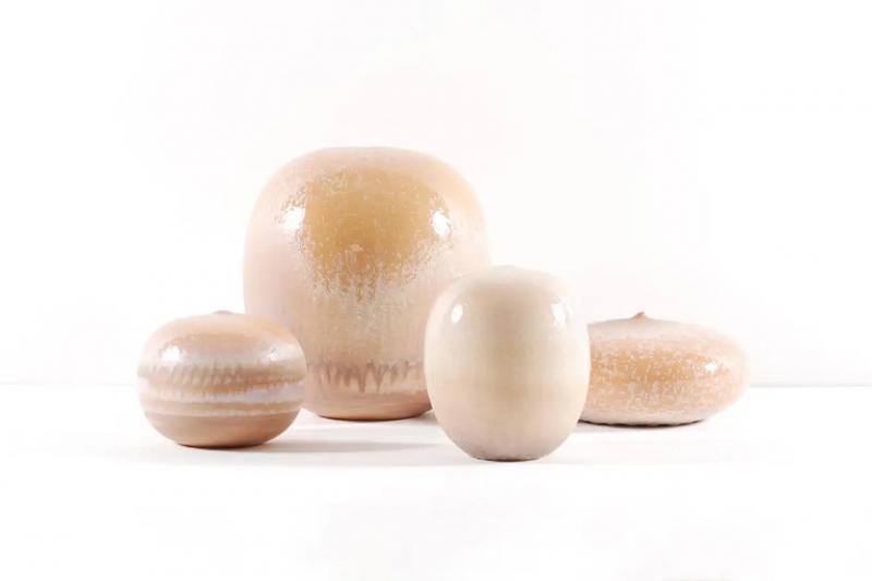 Antonio Lampecco - Antonio Lampecco, Set of 6 Spherical Ceramics