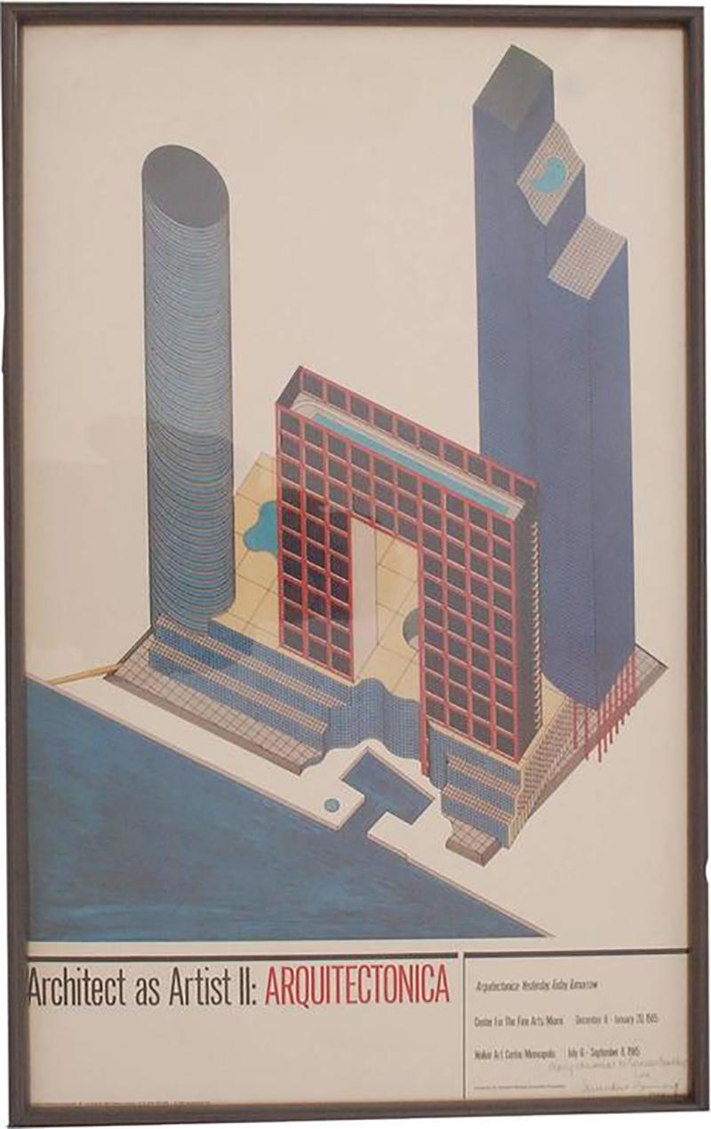 Arquitectonica - Arquitectonica Poster, 1984