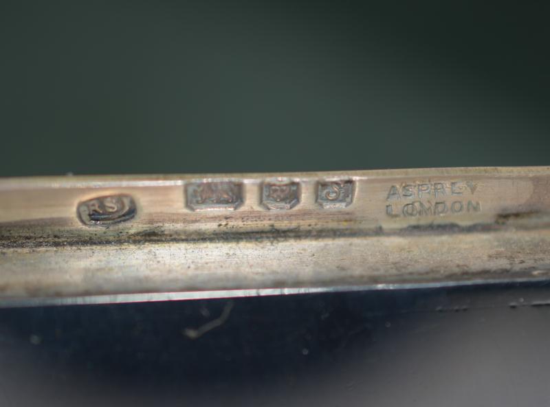 Asprey - Jewelry Box by Asprey Sterling Silver & Amethyst