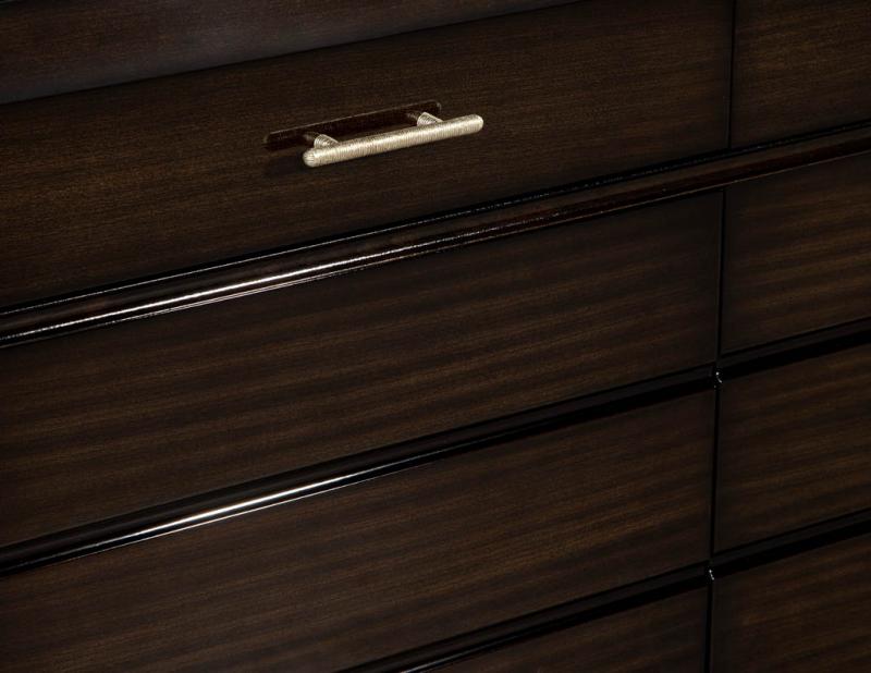 Baker Furniture Company - Modern Mahogany High Gloss Lacquered Jacques ...