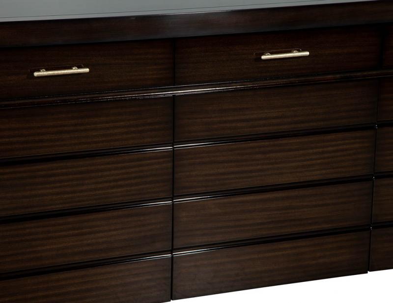 Baker Furniture Company - Modern Mahogany High Gloss Lacquered Jacques ...
