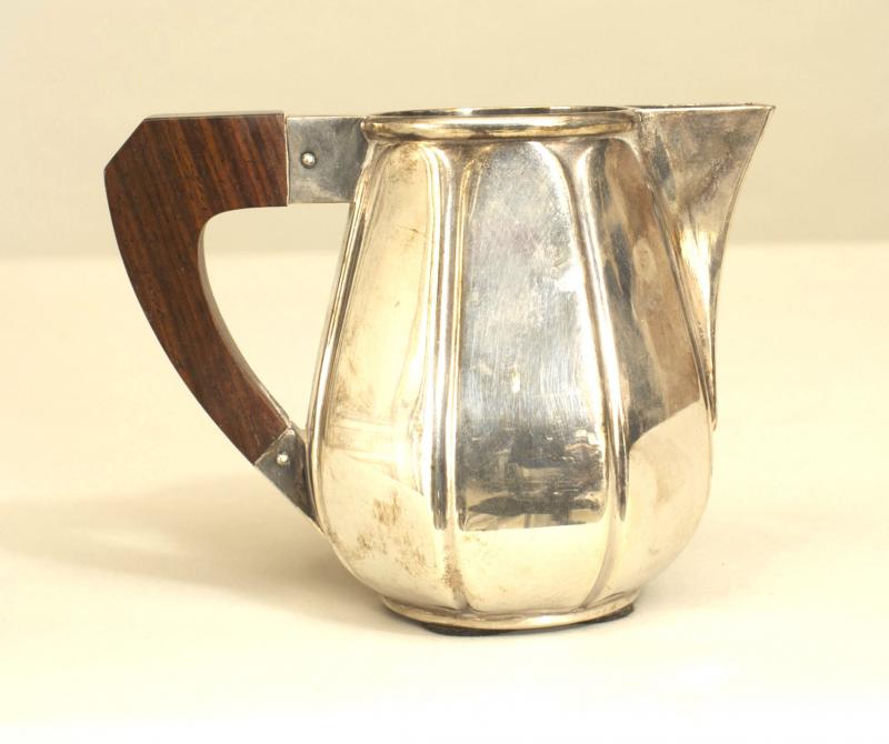 Christofle & Cie - French Art Deco Silver Plate Cream Pitcher