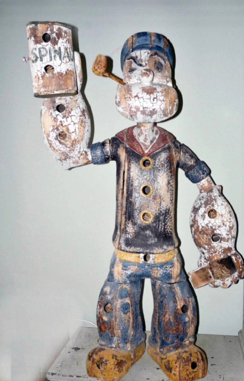 Christopher Blake - Popeye Birdhouse, 1996