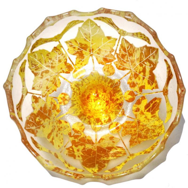 Daum / Daum Nancy - Daum Nancy Art Nouveau Table Lamp