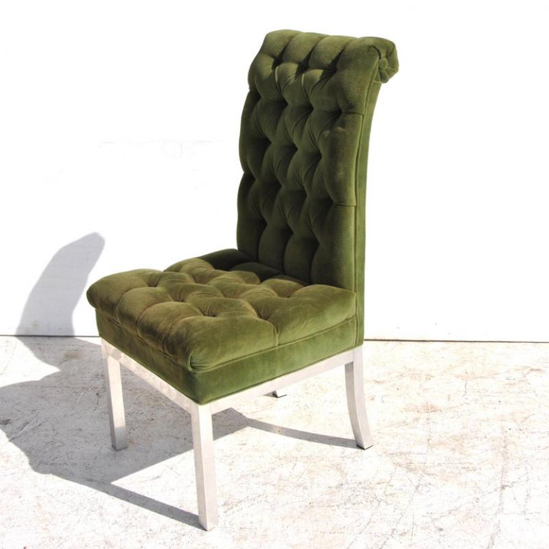 Design Institute America / DIA - Six Vintage Dia Style Dining Highback ...