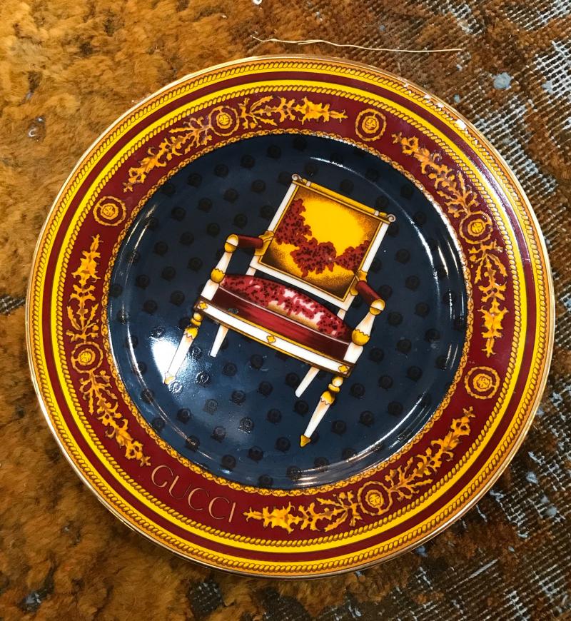 Gucci - Vintage Gucci Plate, Made in Italy, 1990s
