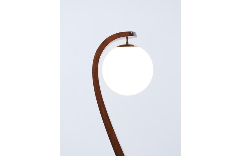 Jack Haywood - Vintage Jack Haywood Sculpted "Serpentine" Floor Lamp by ...