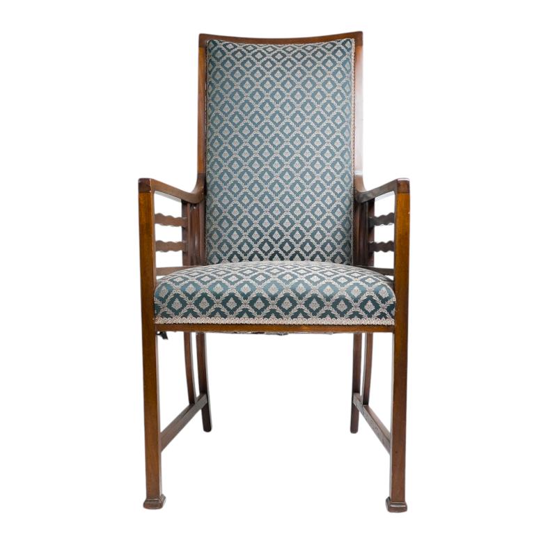 Liberty & Co. - Liberty & Co, attributed. Anglo-Japanese Walnut Armchair