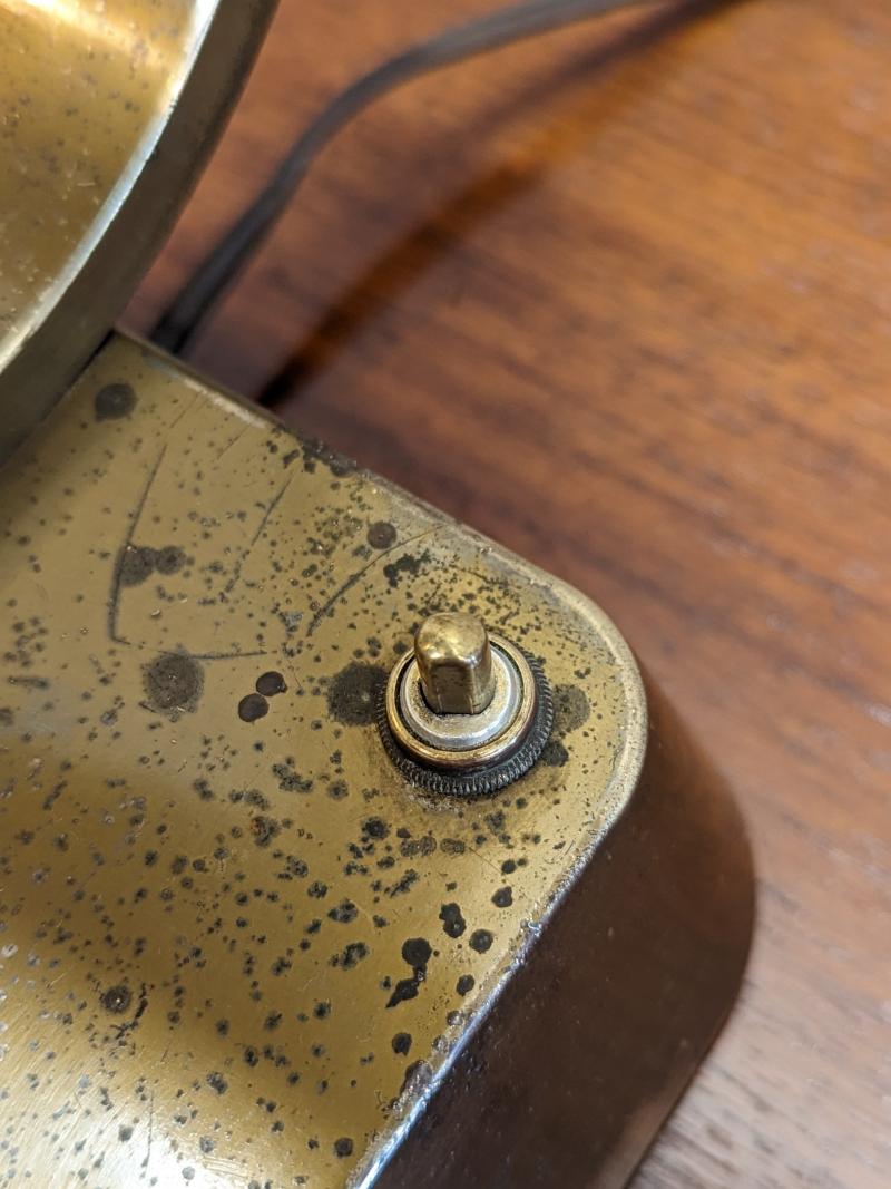 Lightolier - Donald Deskey Halo Desk Lamp Lightolier