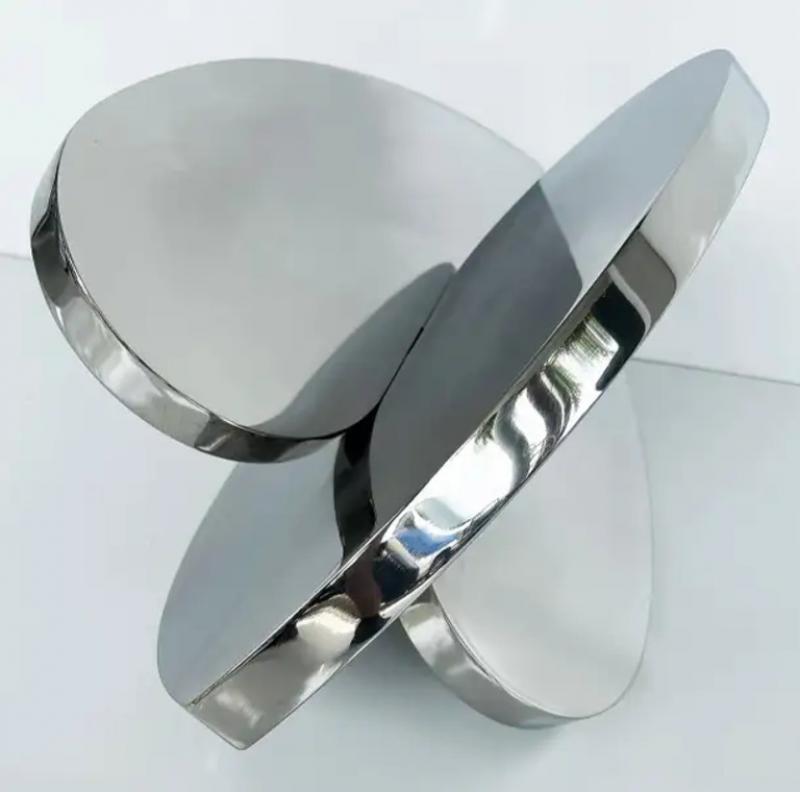 Michael Gitter - Michael Gitter Interlocking Hearts Sculpture, Solid ...