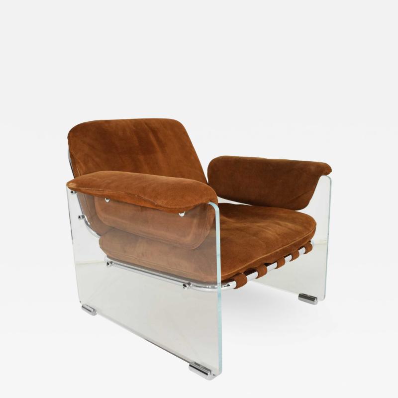 Pace Collection - Pace Collection Argenta Lucite Lounge Chair