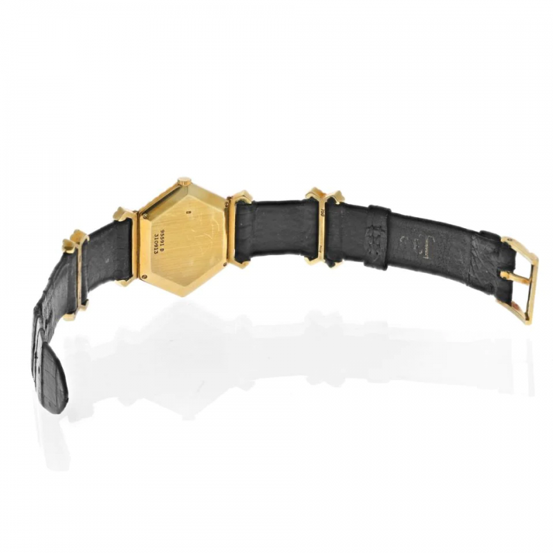 Piaget - PIAGET 18K YELLOW GOLD 9559 D HEXAGONAL VINTAGE LADIES WATCH