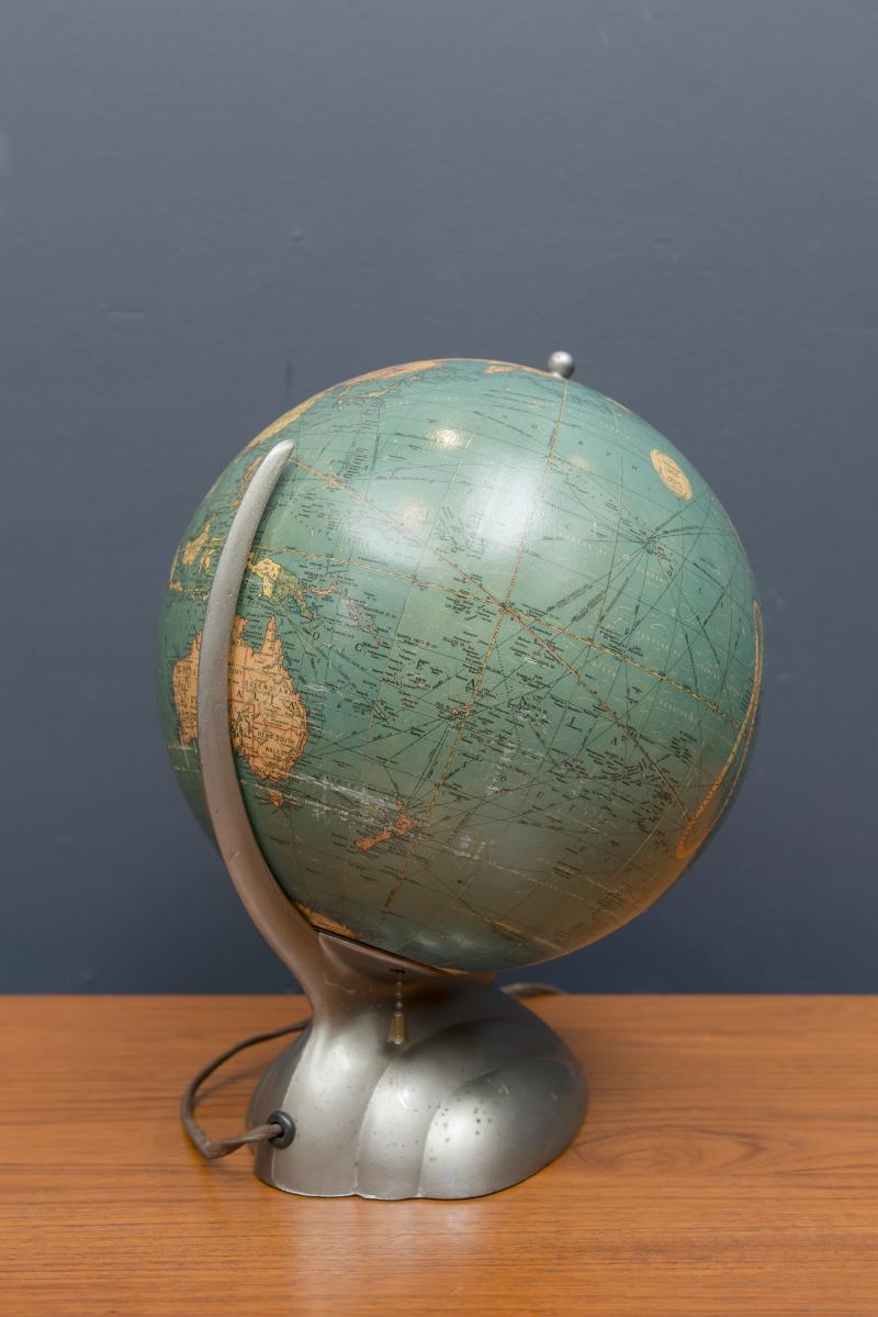 Replogle - Art Deco Desk Illuminated Globe