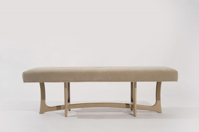 Stamford Modern - The Forma Bench in White Oak by Stamford Modern