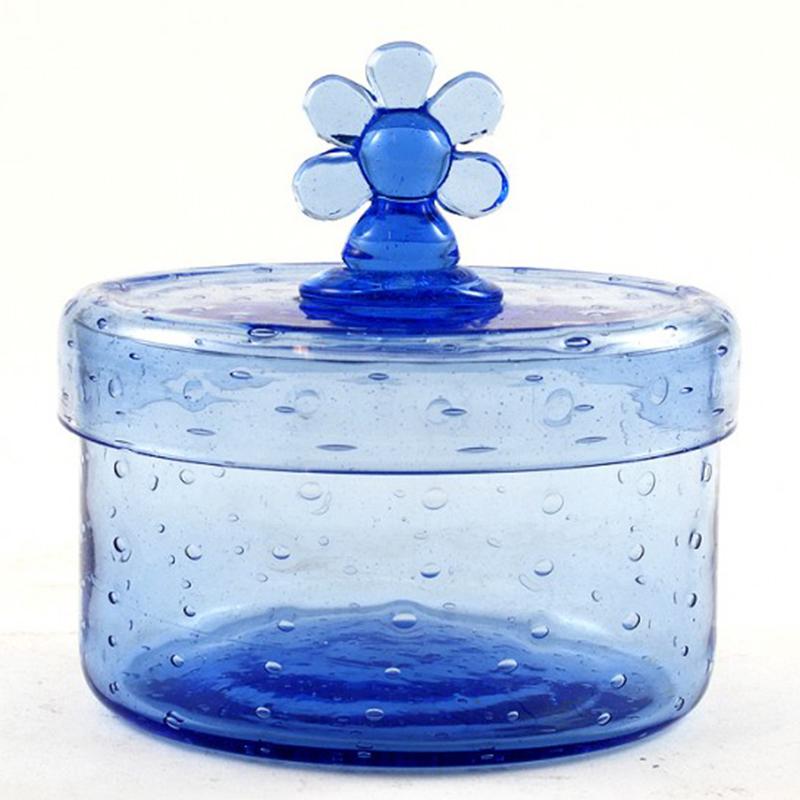 Steuben Glass - Box Steuben / Fry Glass Co. Blue Color