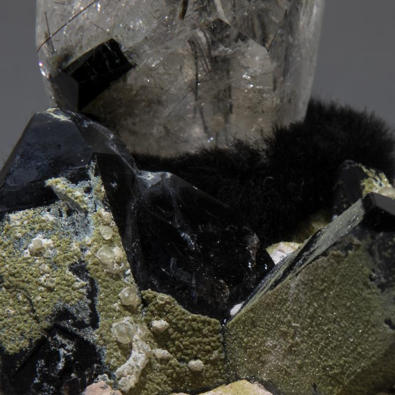 Studio Greytak - Studio Greytak Quartz Talisman on Epidote