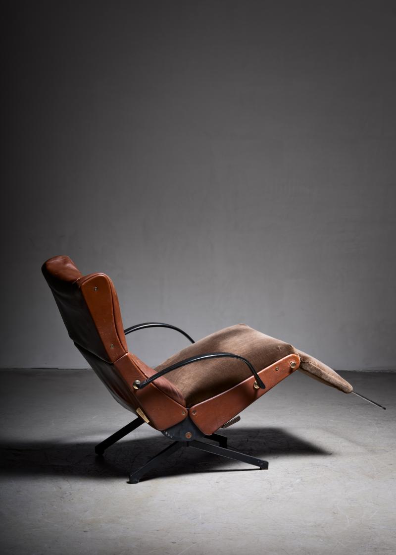 Tecno / Tecno Milano - Osvaldo Borsani first edition P40 chair