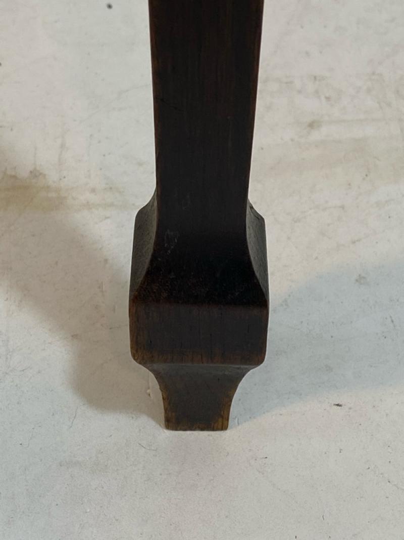 Wiener Werkstätte - AUSTRIAN OAK TABLE WITH ENAMELED DRAWER PULLS BY ...