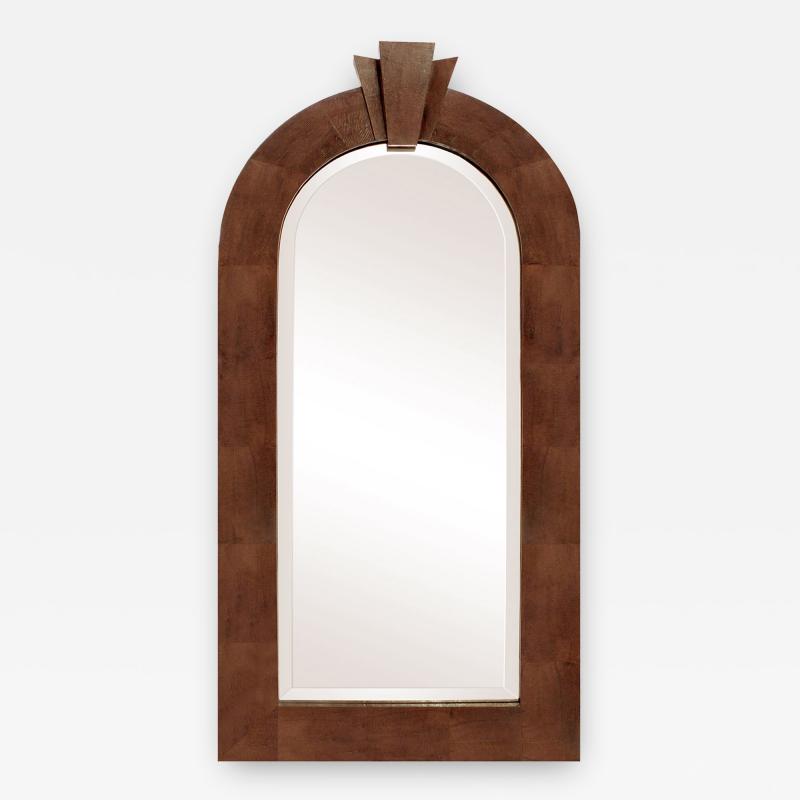 Karl Springer - Rare and Exceptional Lizard Mirror by Karl Springer