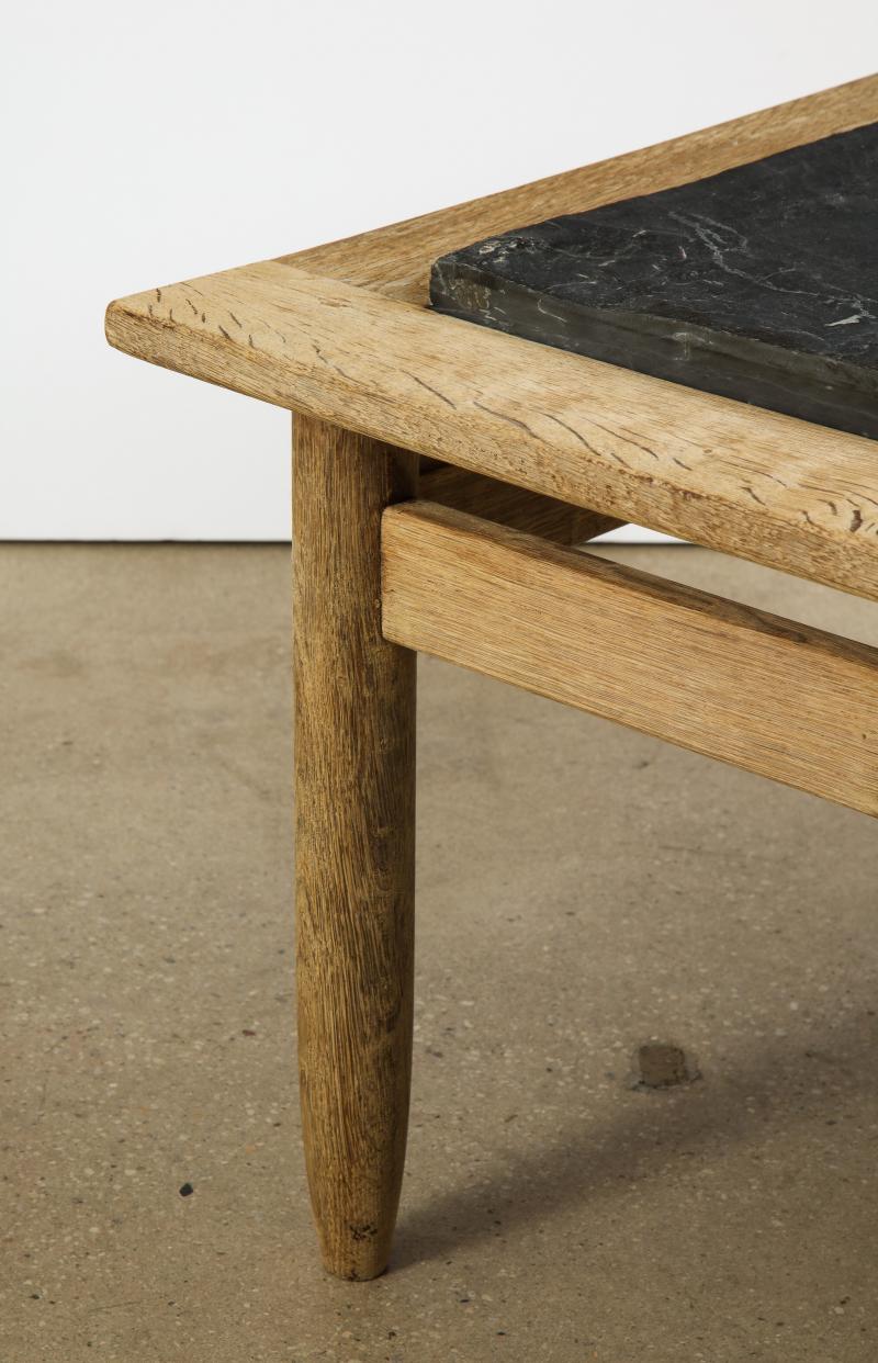 Oak & Slate Coffee Table