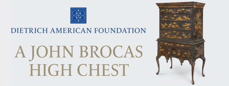 Dietrich American Foundation: A John Brocas High Chest by Christopher ...