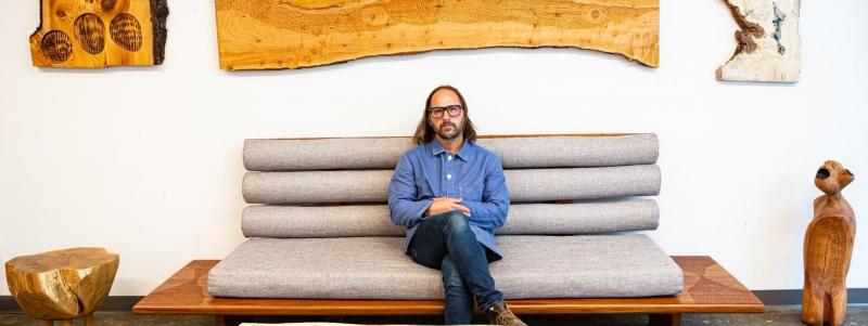 How Craftsman Ian Love Uses Foraged Wood to Create One-of-a-Kind ...