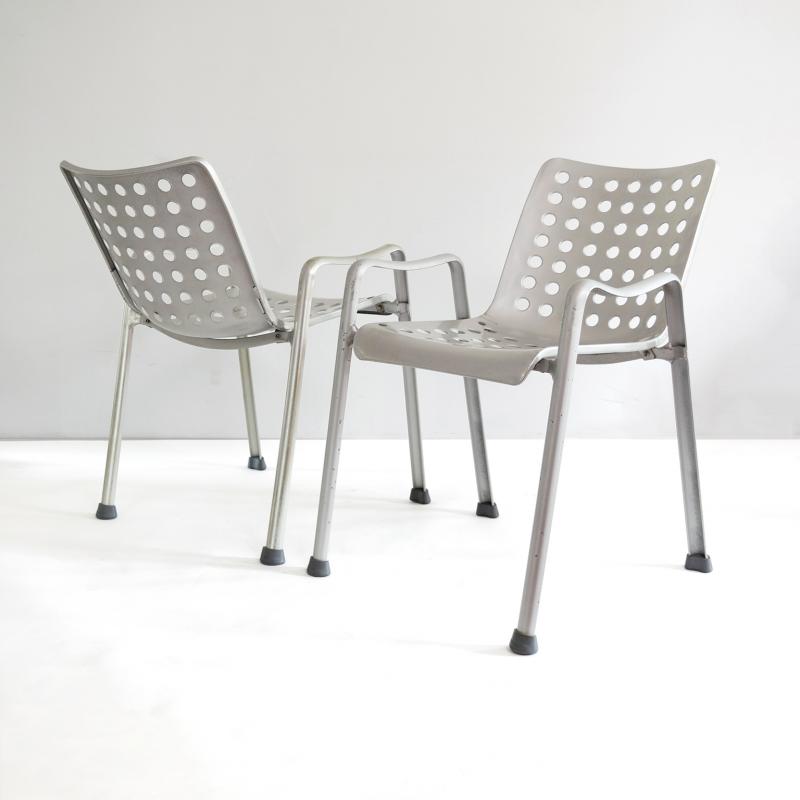 Hans Coray - Pair of HANS CORAY "LANDI" CHAIRS MADE BY MEWA ...