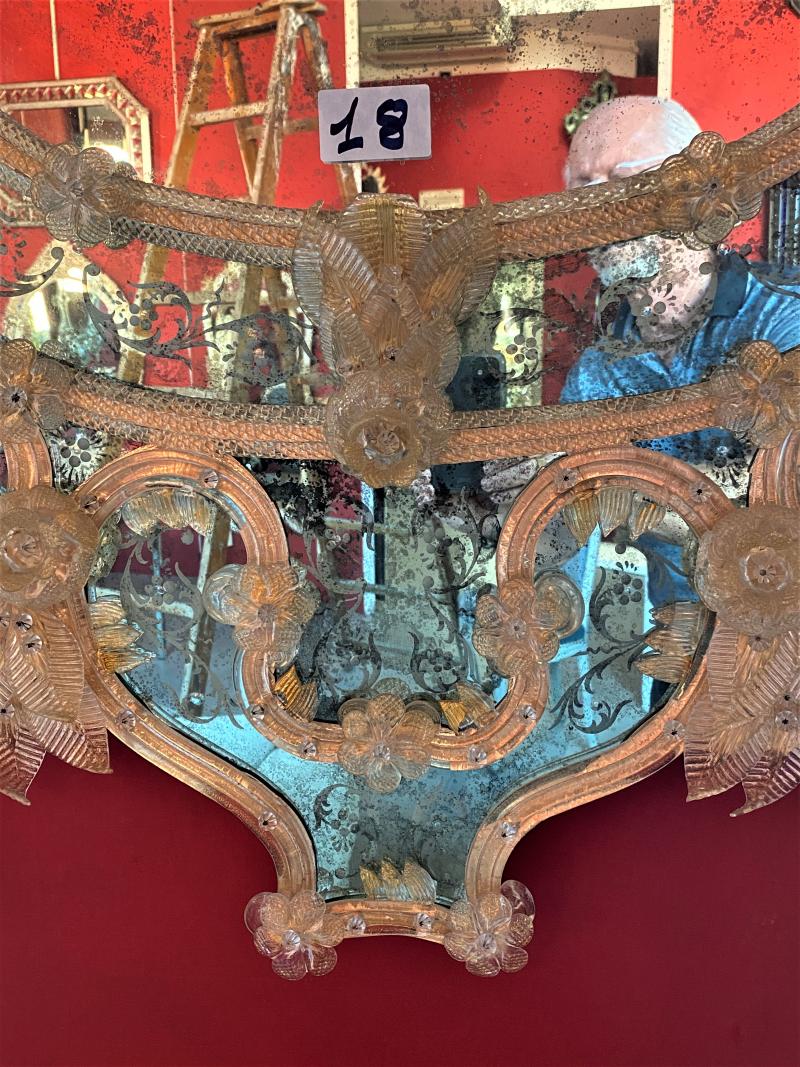 Fratelli Barbini - Incredible Venetian Mirror by Fratelli Tosi of ...