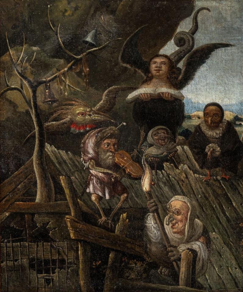 17th C representation of the Roof of Folly: An Allegory of the Fall