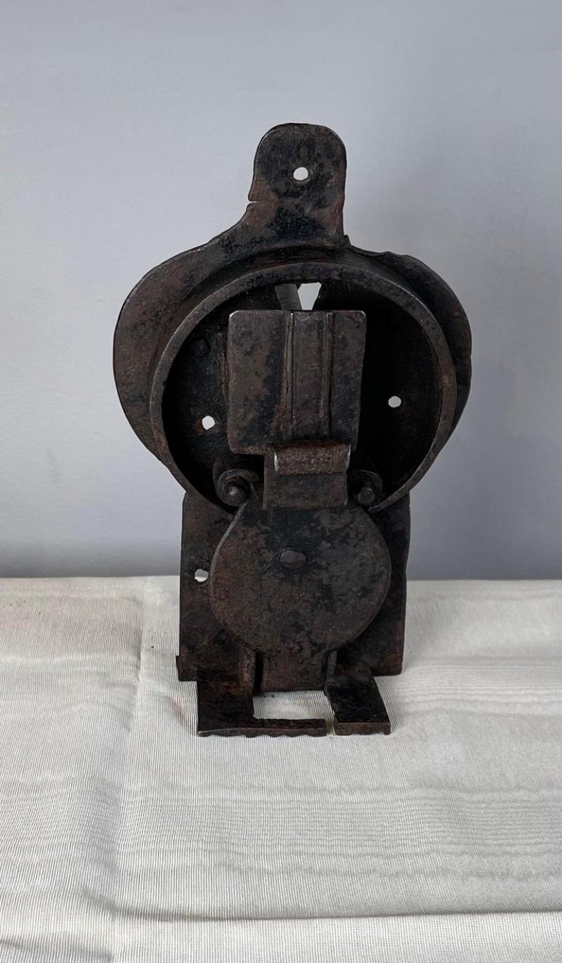 17th Century Iron Lock & Key