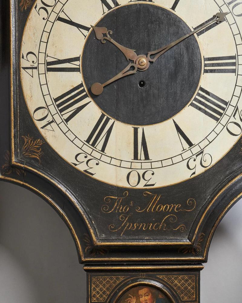 18th Century George II Tavern or Act of Parliament Clock, Circa 1740