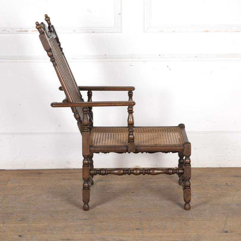 20th Century Carolean Revival Armchair
