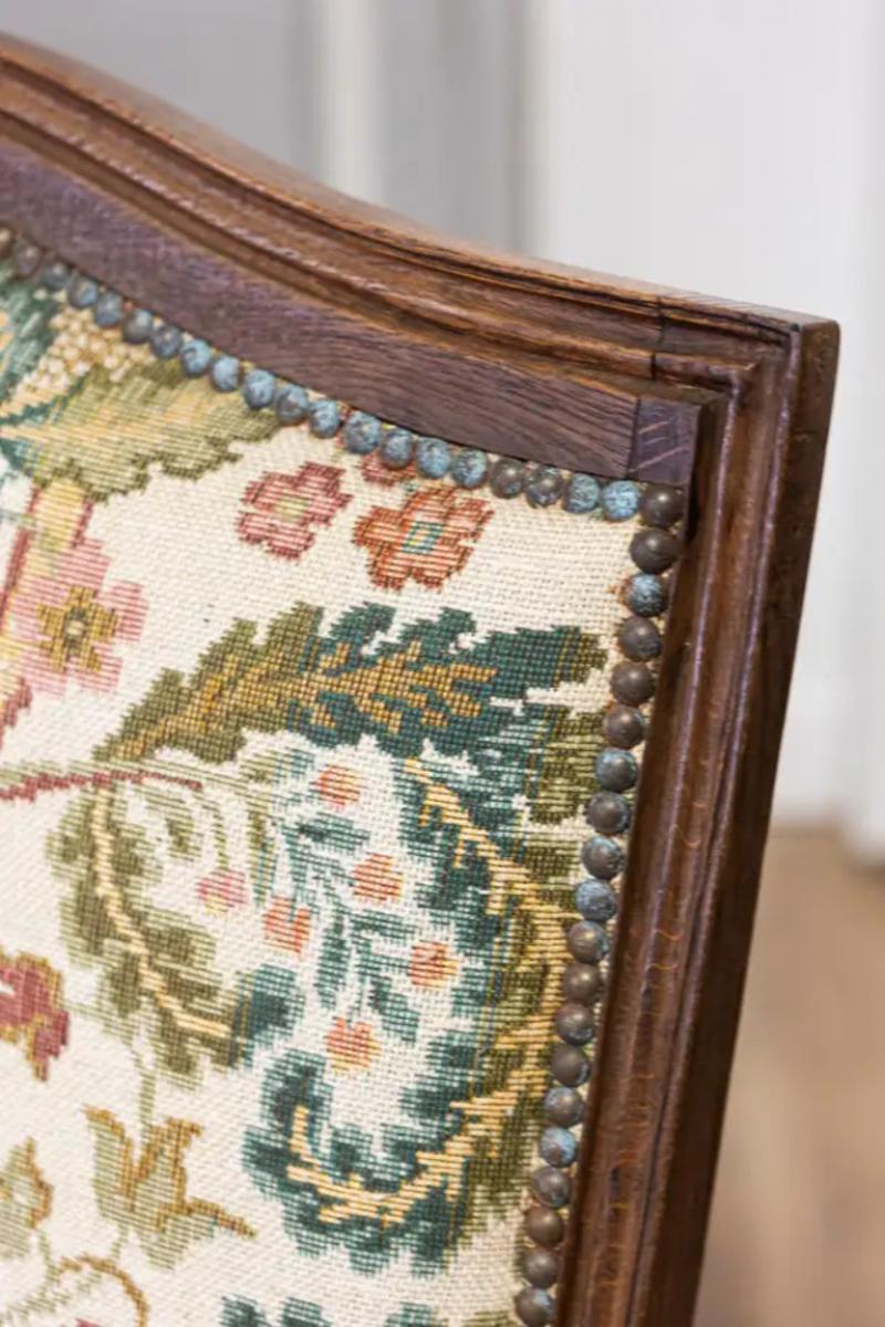 20th Century French Mutton Leg Walnut Sofa