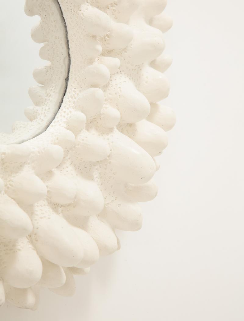 A Carved Plaster Mirror