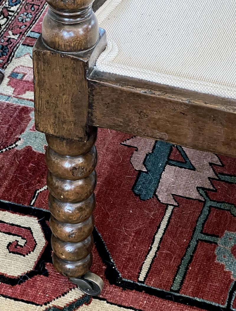 A Handsome Pair of George IV Style Bobbin-turned Spindle Armchairs