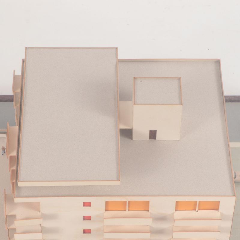A mid century modern Architectural Model of an Atlantic City hotel ...