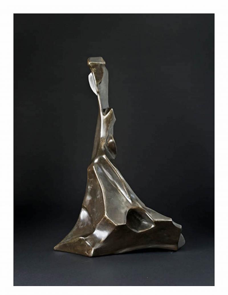 ADAM P. GALE - BRONZE SCULPTURE BY ADAM P. GALE "SNOUT"