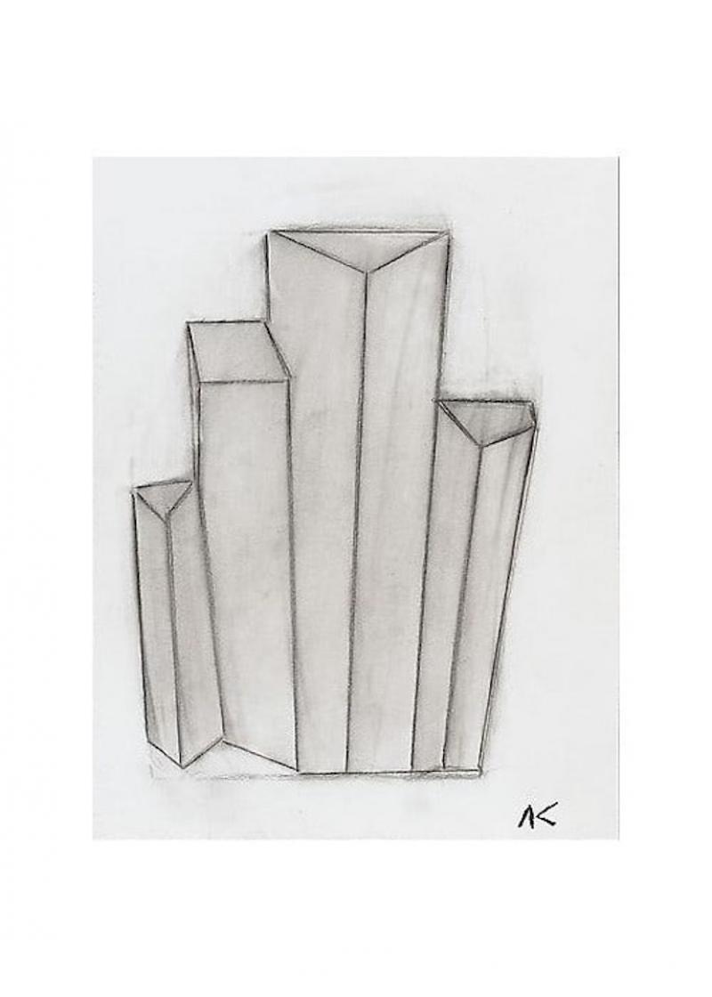 ARTHUR CARTER - Study for Construction No. 123, 1997