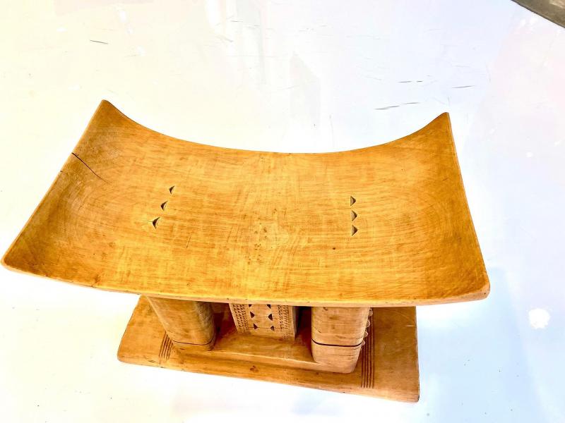 ASHANTI WOOD STOOLS WEST AFRICA, GHANA