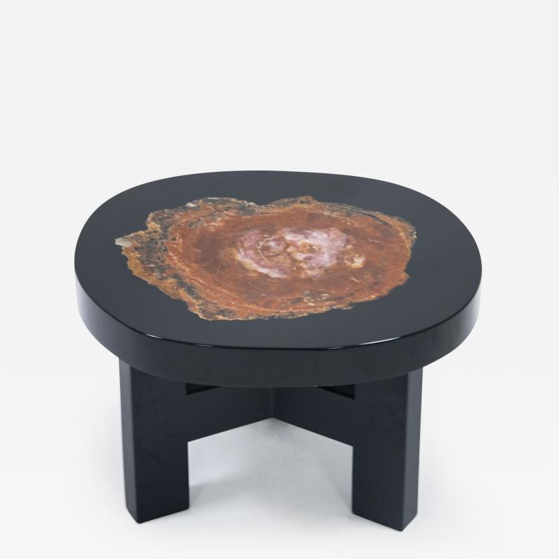 Ado Chale - Petrified wood side table