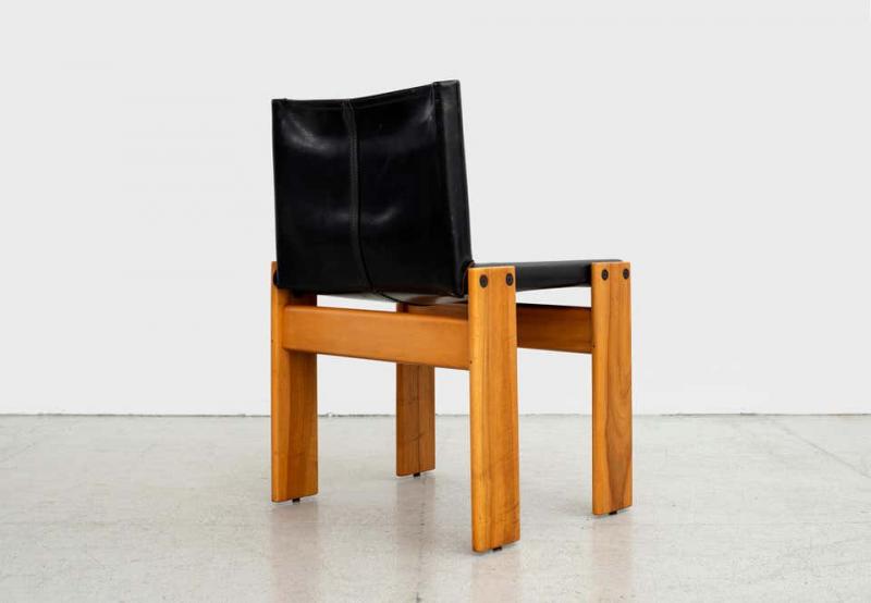 Afra & Tobia Scarpa - AFRA & TOBIA SCARPA "MONK" CHAIRS - SET OF 6