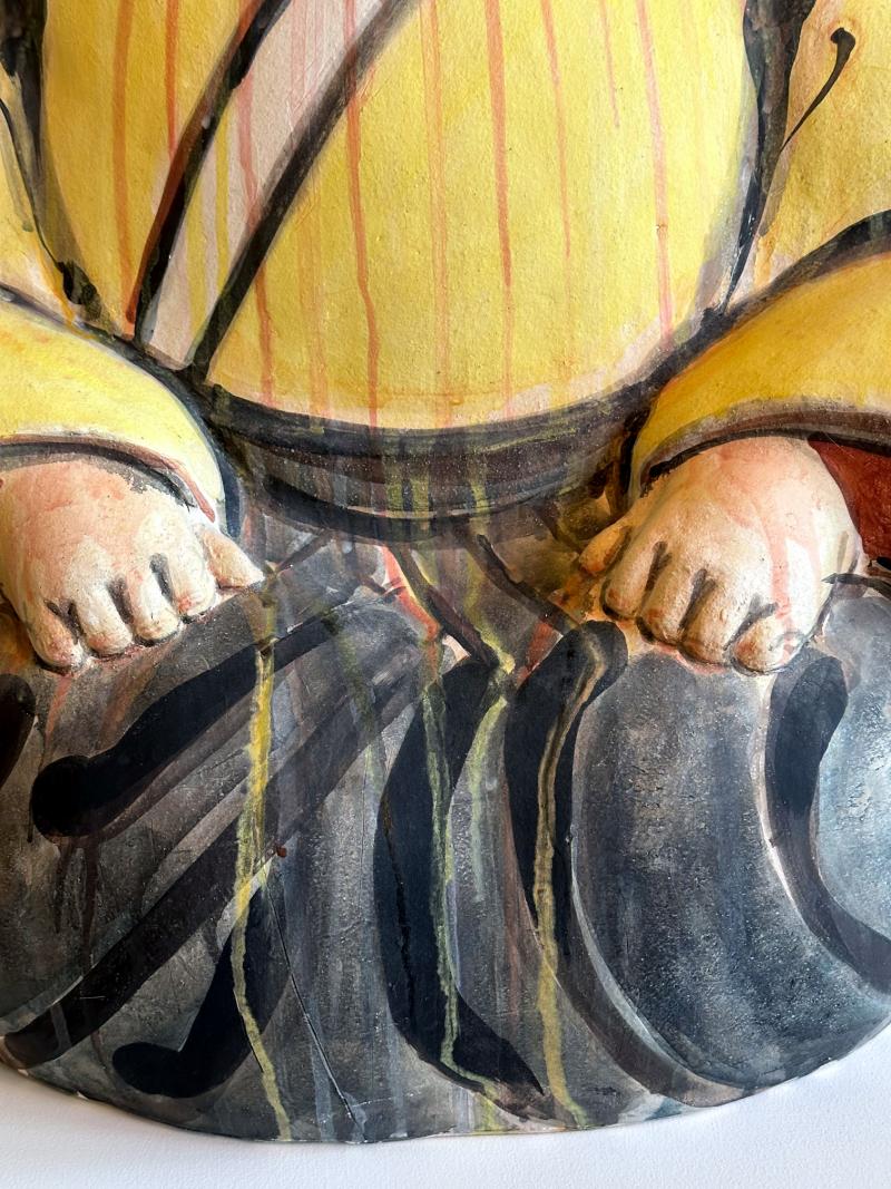 Akio Takamori - Important Ceramic Sculpture Karako by Akio Takamori Exhibited and Published