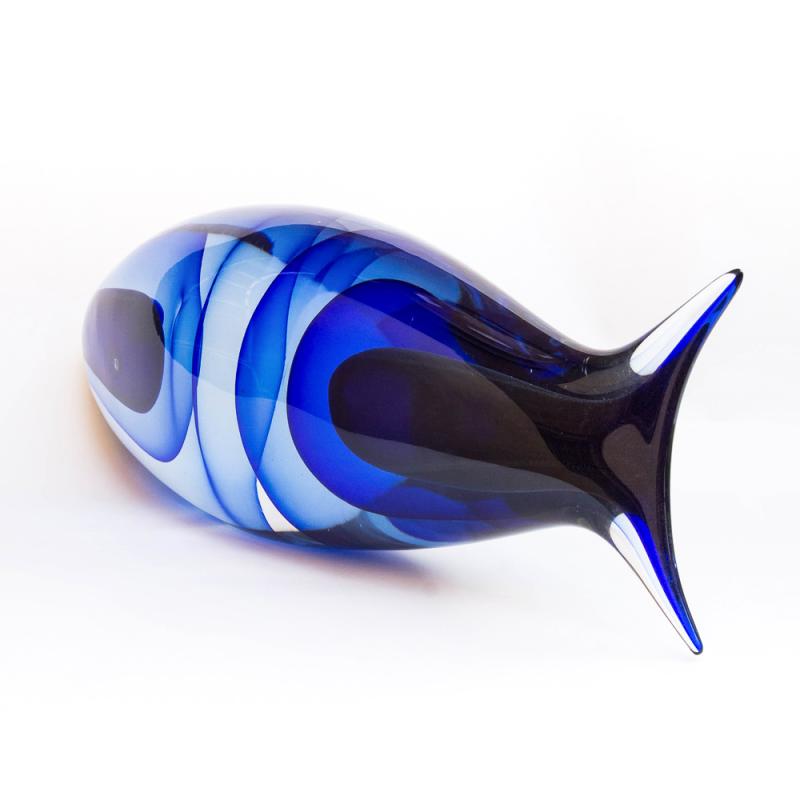 Alberto Dona - Murano Glass fish by Alberto Dona