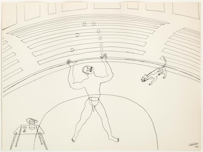 Alexander Calder - Calder's Circus Complete Set of Lithographs Signed ...