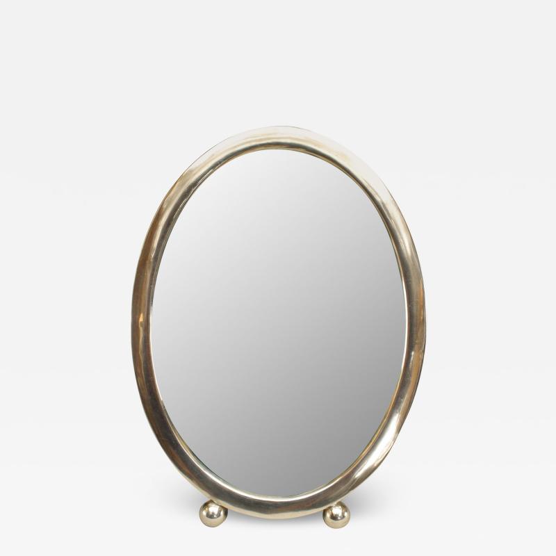 American Victorian Style Silver Oval Picture Frame