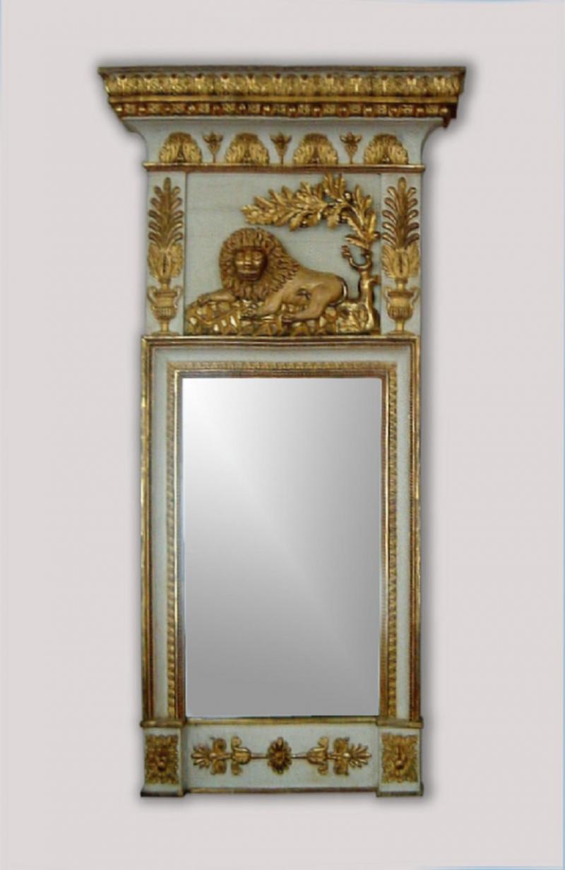An exceptional and unusual Neoclassical mirror