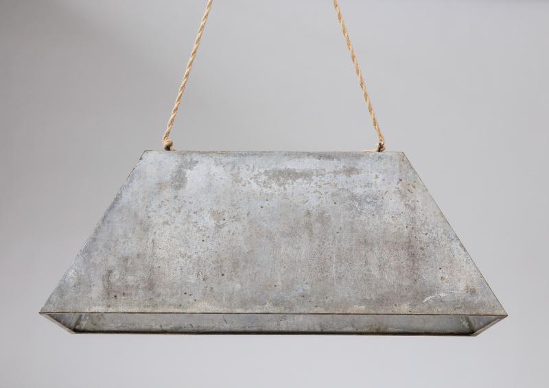 Anodized Steel, Industrial Ceiling Light, United States, 20th C,