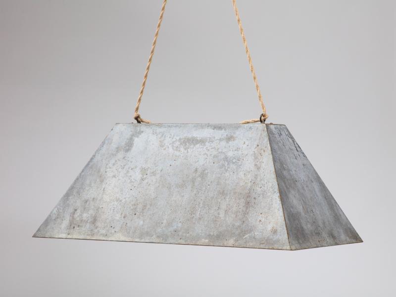 Anodized Steel, Industrial Ceiling Light, United States, 20th C,
