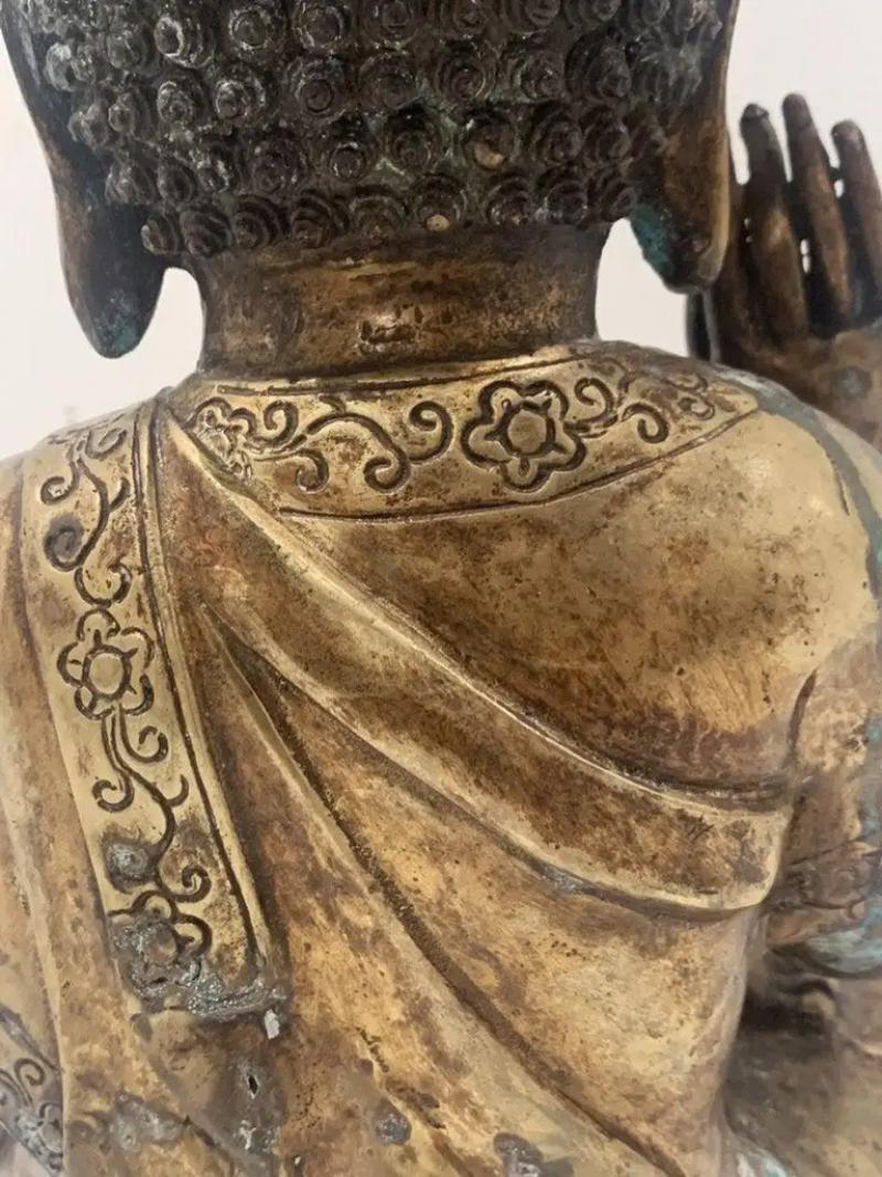 Antique Bronze Hindu Buddha